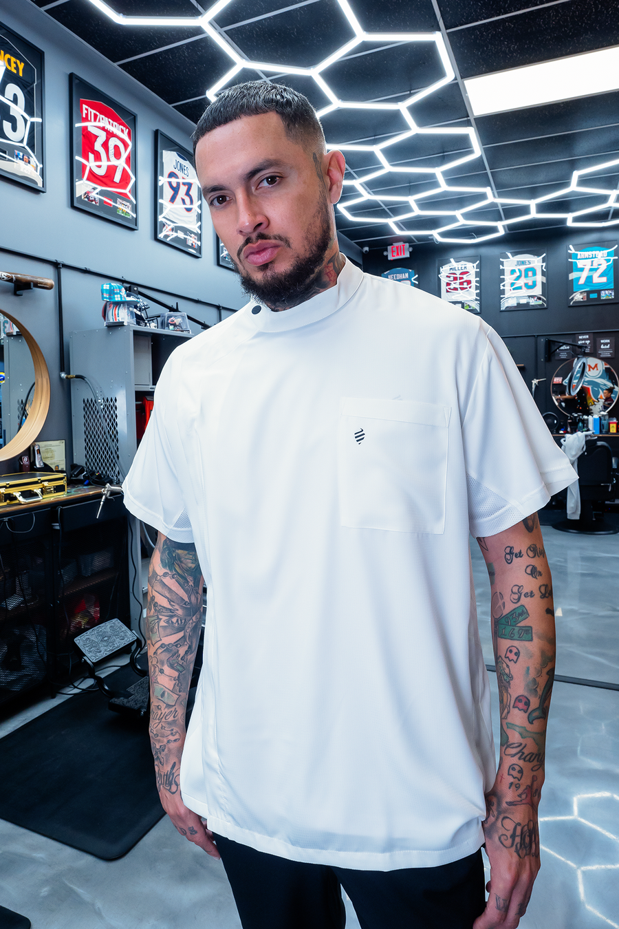 Performance Barber Apparel, Barber Jacket, Barber Vest & Apron – Barber ...