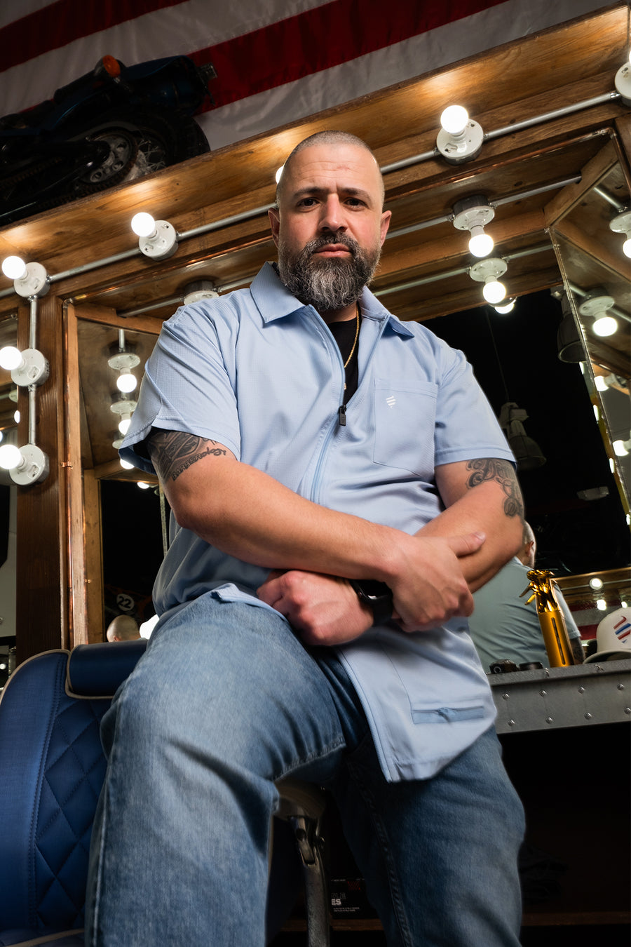 Performance Barber Apparel, Barber Jacket, Barber Vest & Apron – Barber ...